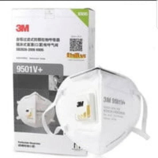 3M 9501V+ Particulate Respirator KN95 Masks
