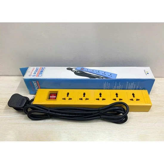 Light Breeze MJA02JD 5-Port Multi-plug price in BD
