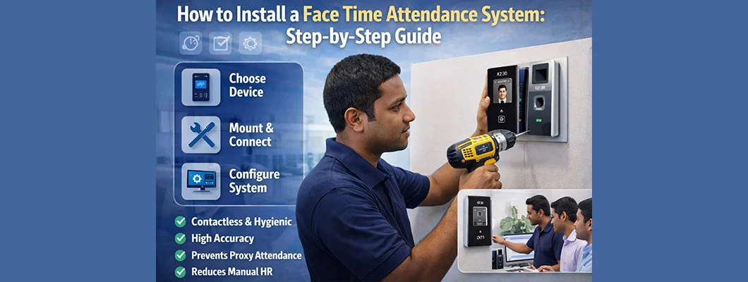 How to Install a Face Time Attendance System?